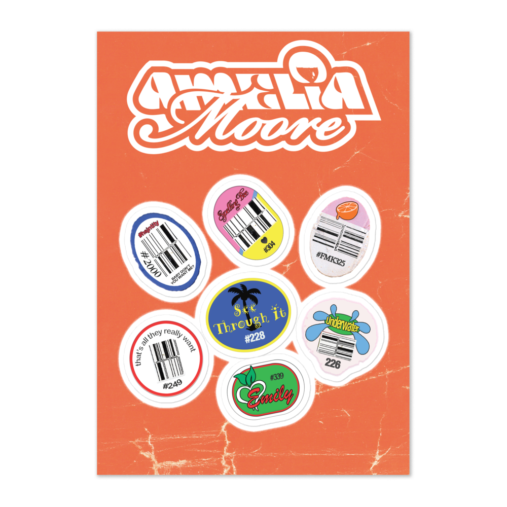 amelia’s fruit sticker pack - Amelia Moore Official Store